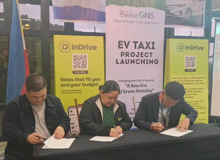 inDrive Launches First-Ever Regional EV Fleet in the Philippines ...